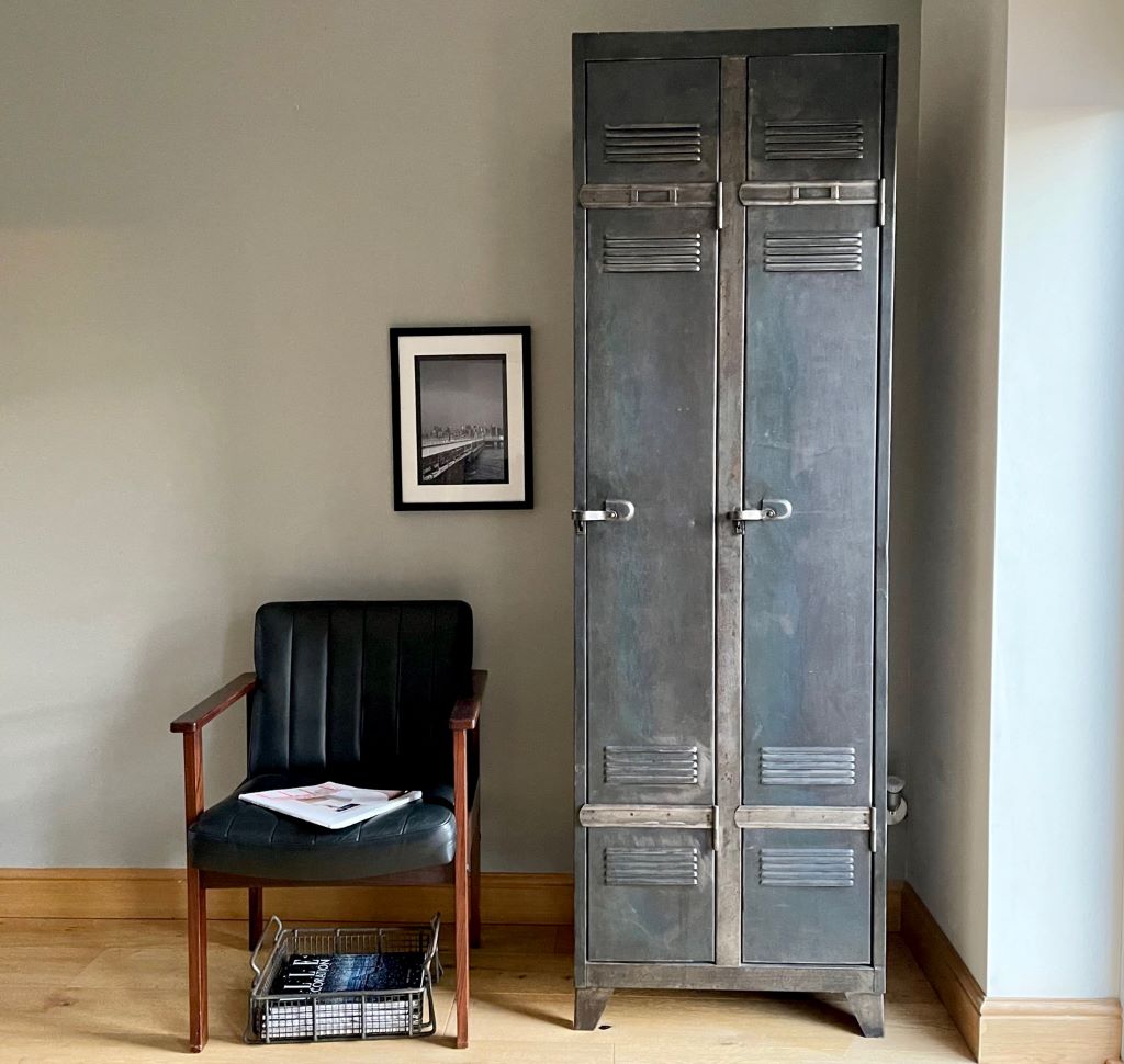 Original Mid Century Stripped Steel Locker – Antique, Vintage and Retro ...
