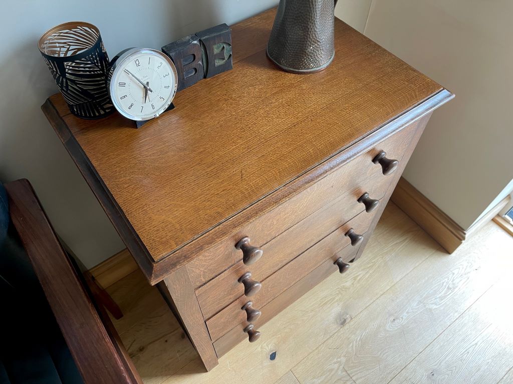 Early 20th Century Quality Oak Drawers in Beautiful Oak – Antique ...