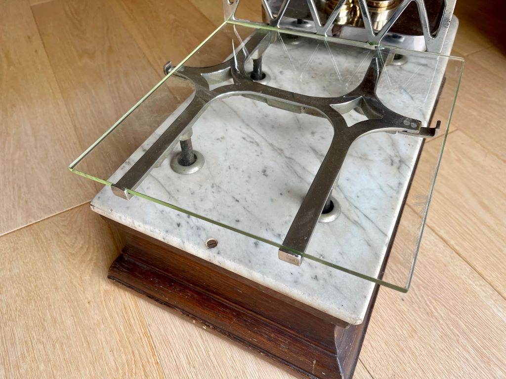 Exceptional Original Victorian Marble Top Weighing Scales – Antique ...