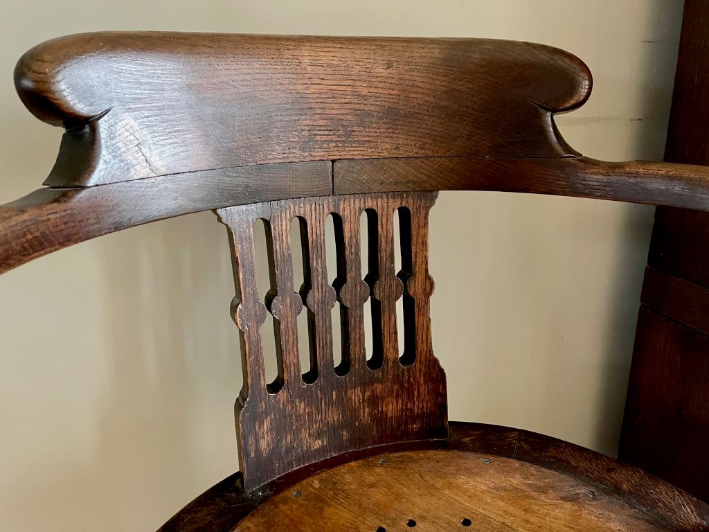 1920’s Station Master’s Chair from Ely Station, Cambridgeshire ...