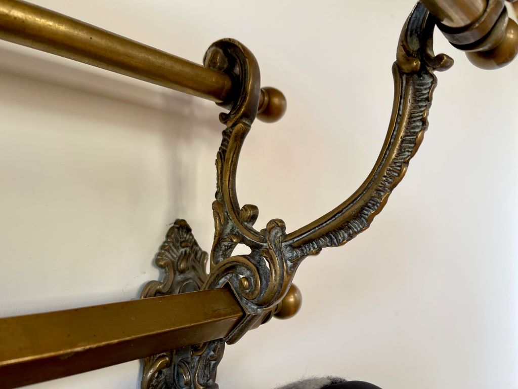 19th Century Victorian Coat Rack in Brass – Antique, Vintage and Retro ...