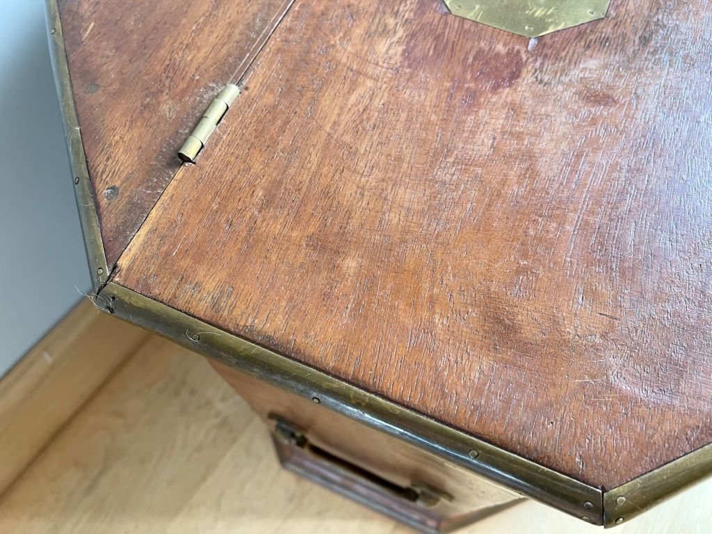 19th Century Lockable Wine Storage Box / Side Table – Antique, Vintage ...