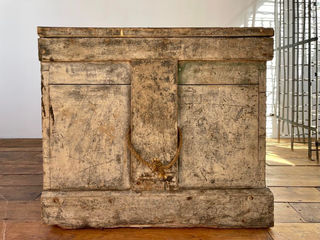 Large 18th Century George III Captain’s Ship Chest – Antique, Vintage ...