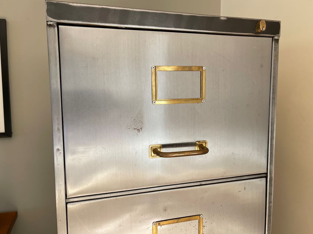 1960’s Stripped Vintage Filing Cabinet – Antique, Vintage and Retro ...