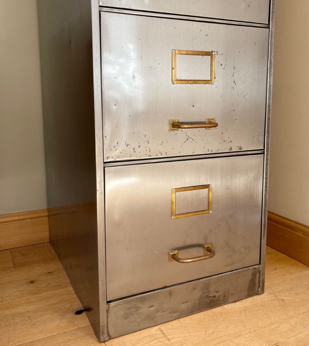 1960’s Stripped Vintage Filing Cabinet – Antique, Vintage and Retro ...