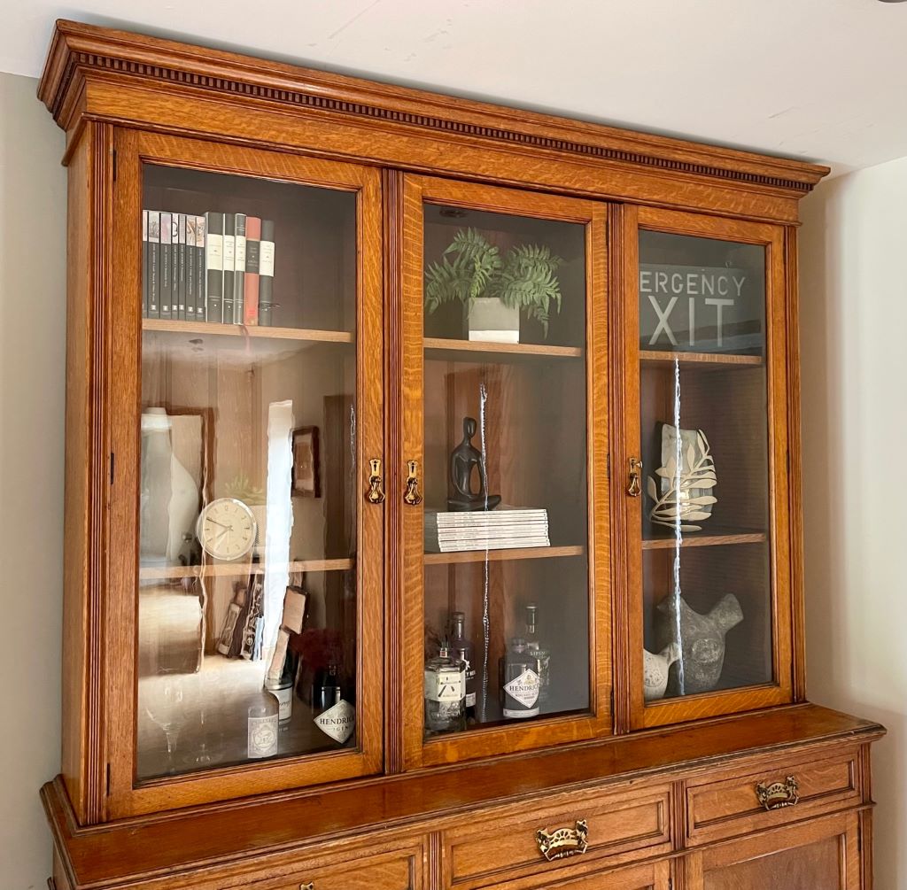 Incredible Solid Oak Oak Bookcase from Cambridge University – Antique ...