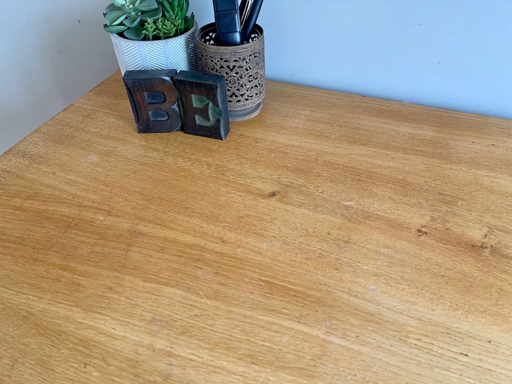 Quality Mid Century Teacher’s Desk in Oak and Beech – Antique, Vintage and Retro Furniture