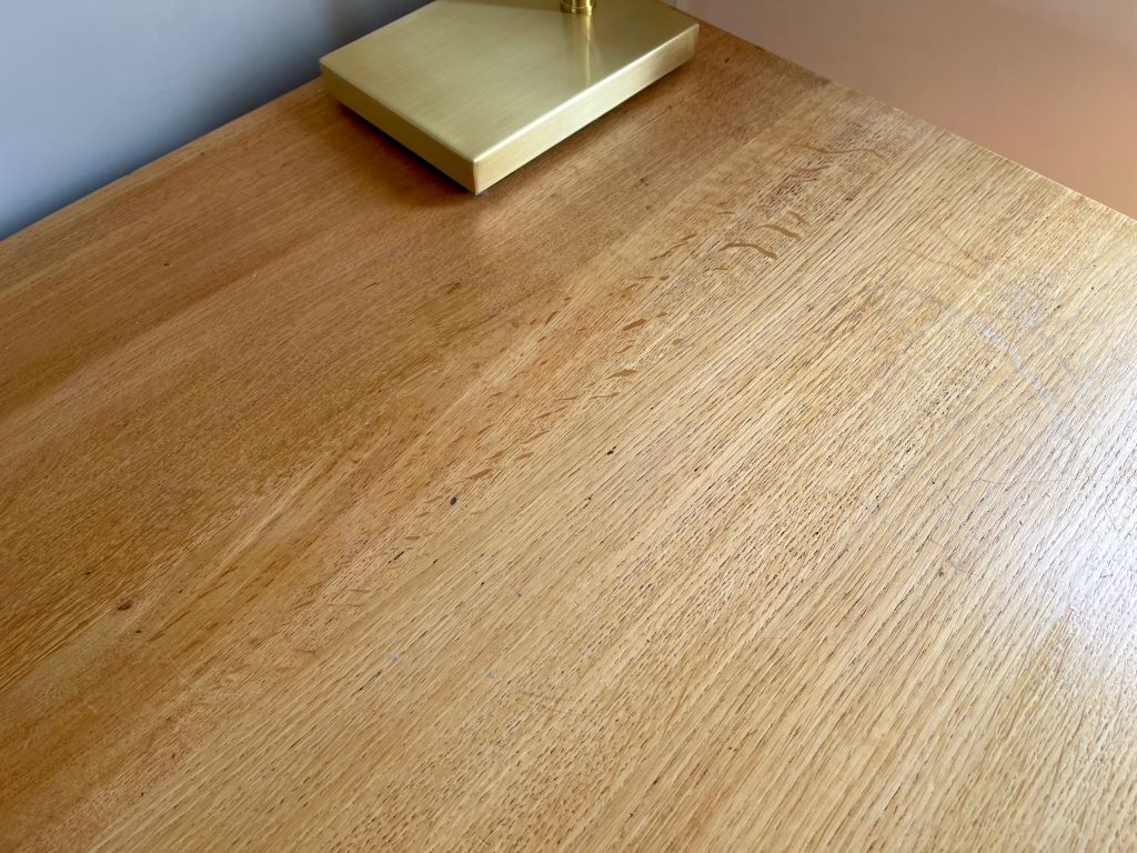 Quality Mid Century Teacher’s Desk in Oak and Beech – Antique, Vintage and Retro Furniture