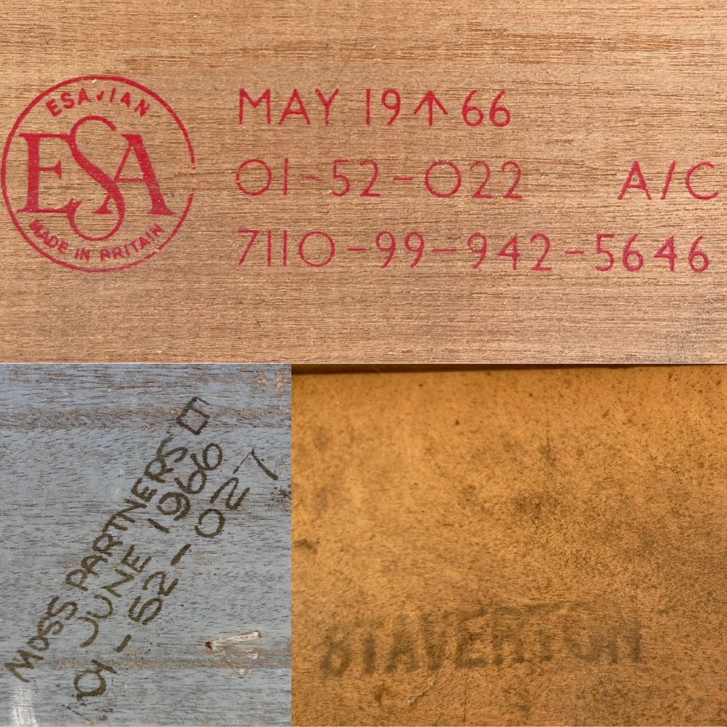 Rare 10 Drawer Architect / Plan Chest by Esavian (ESA) – Antique ...