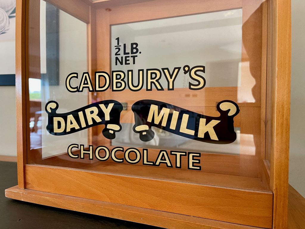 Mid Century Cadbury’s Dairy Milk Display Cabinet – Antique, Vintage and ...